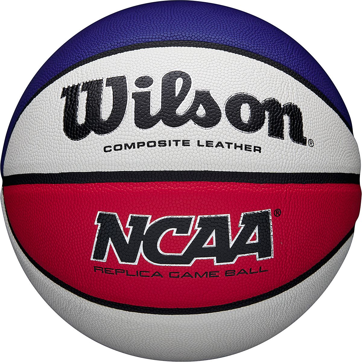 Wilson NCAA Replica Composite RWB Basketball | Academy