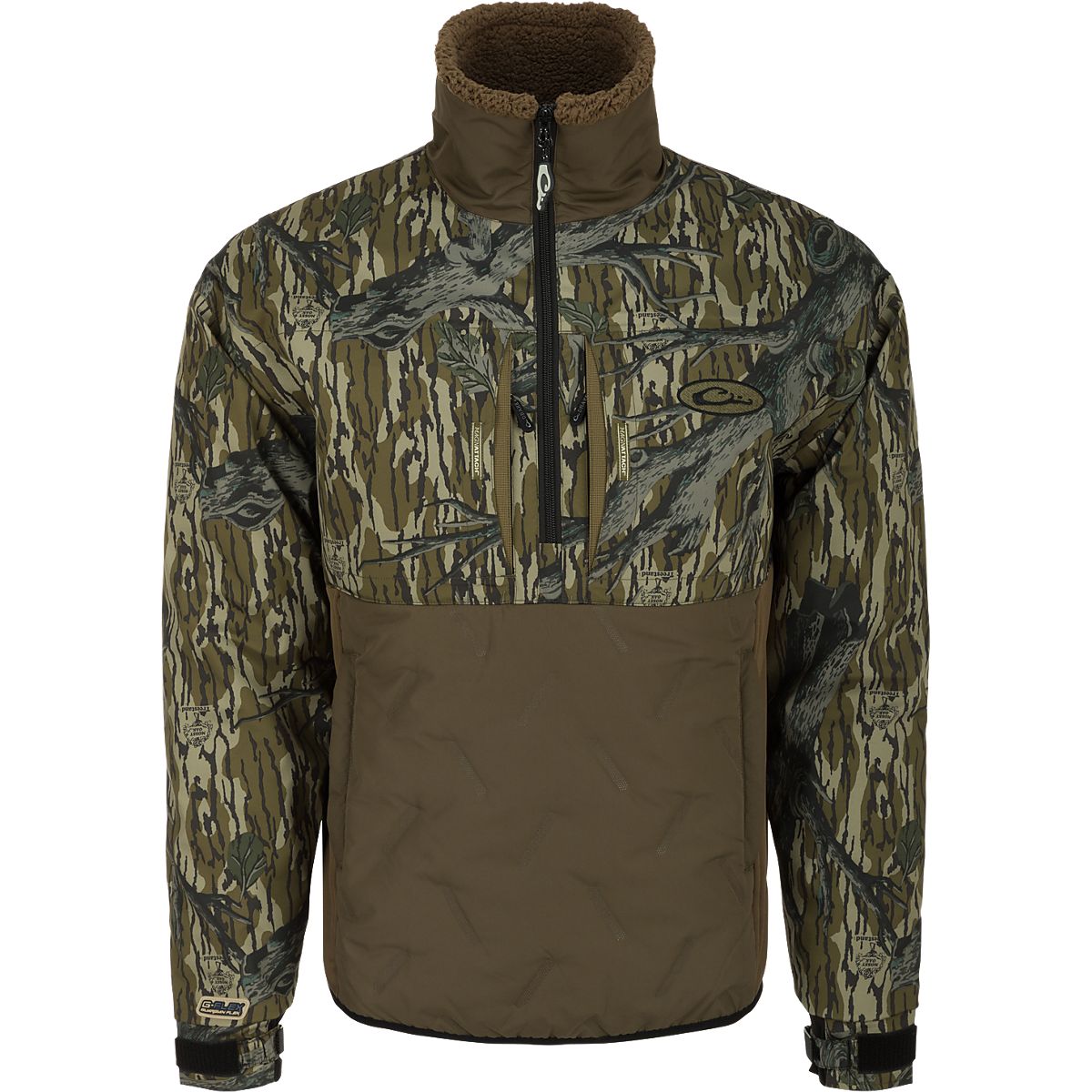 Drake Men's LST Guardian Flex Double Down Quarter Zip Pullover | Academy