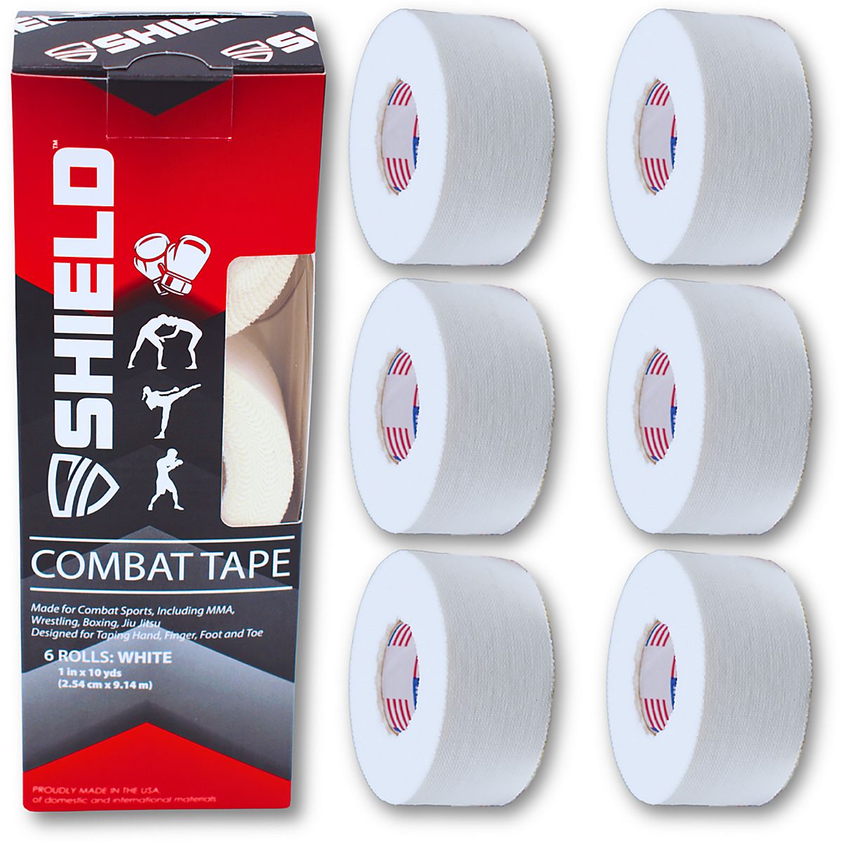 SHIELD Athletic Combat Tape - 6 Pack | Academy