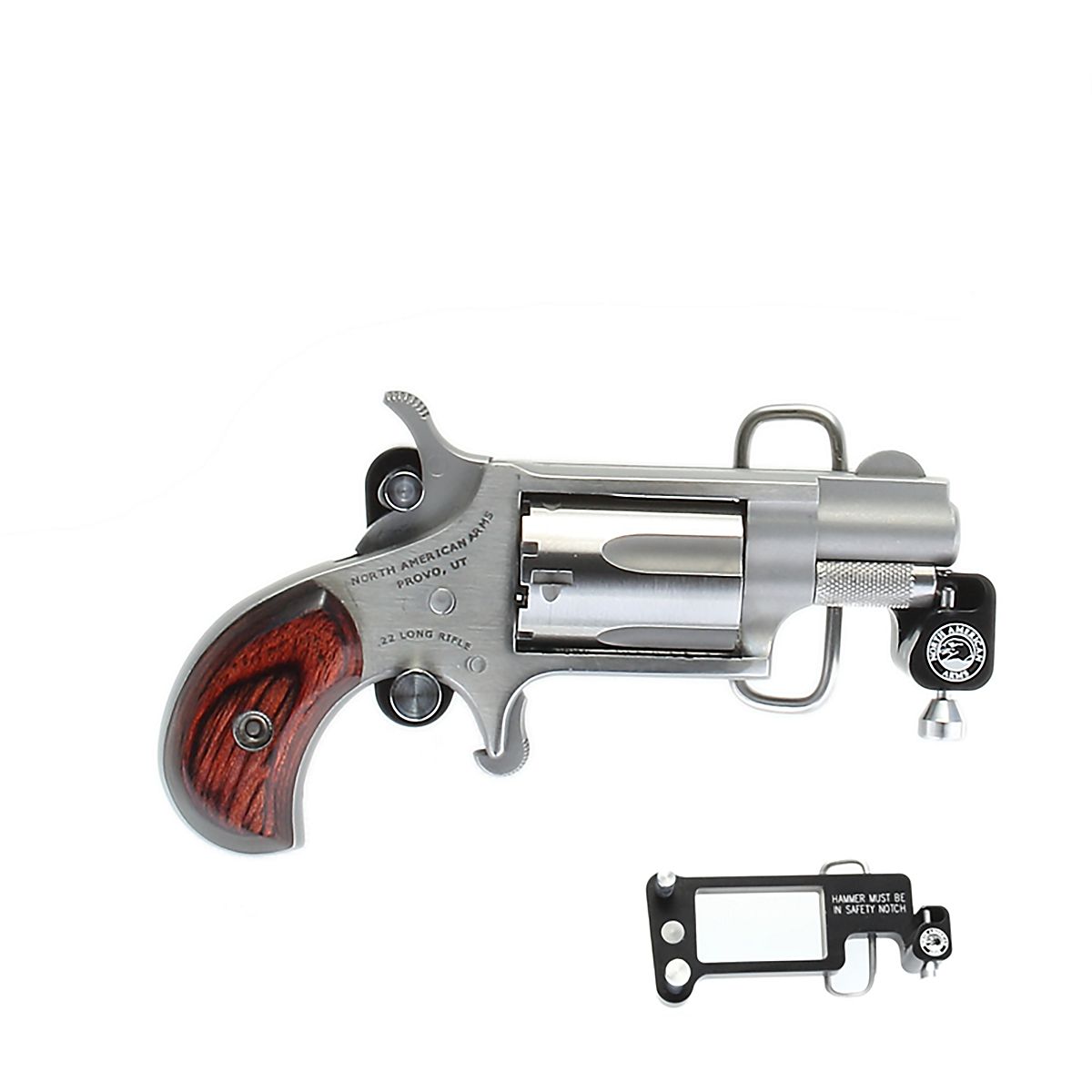 North American Arms Wood .22LR Mini-Revolver | Academy