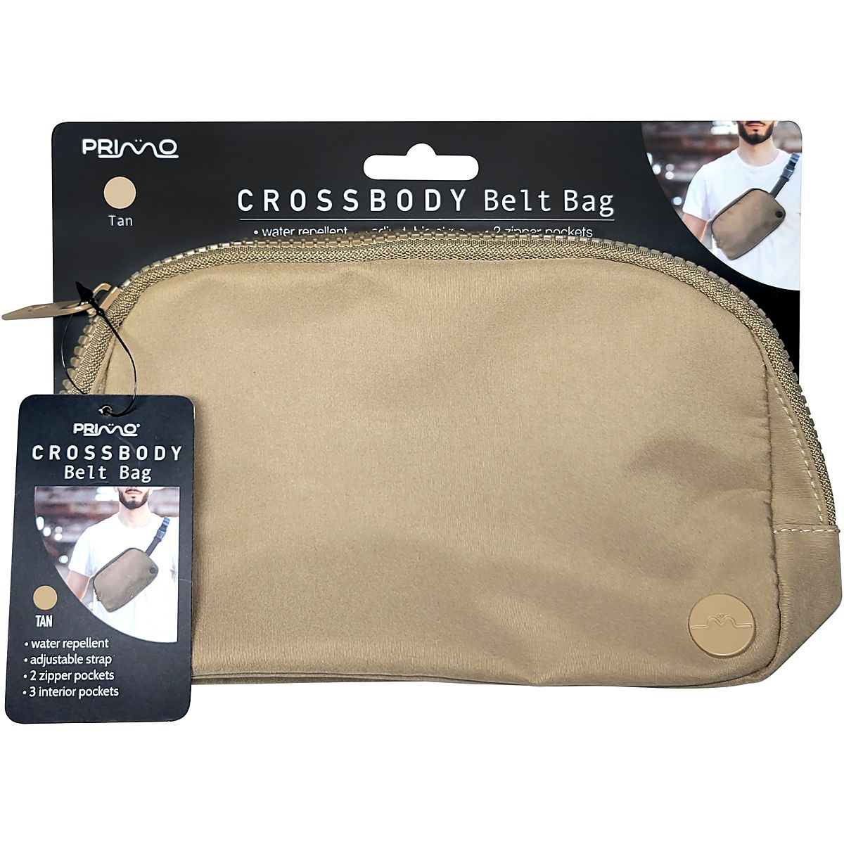 Primo Crossbody Belt Bag with Zippered Pocket | Academy