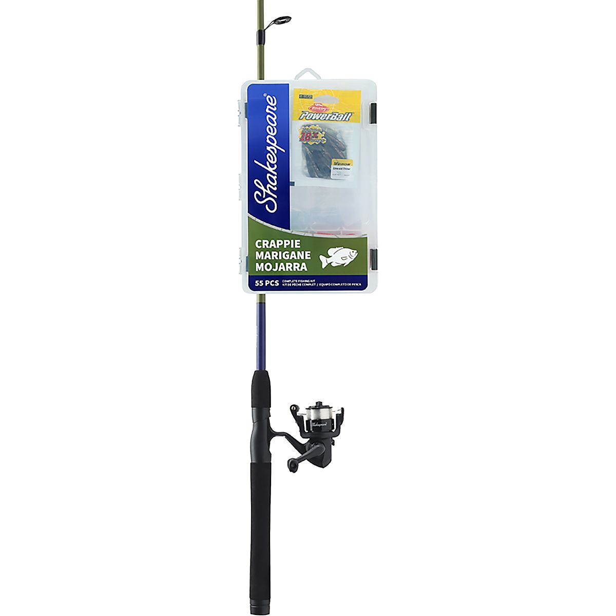 Shakespeare Catch More Fish Crappie Spinning Combo | Academy