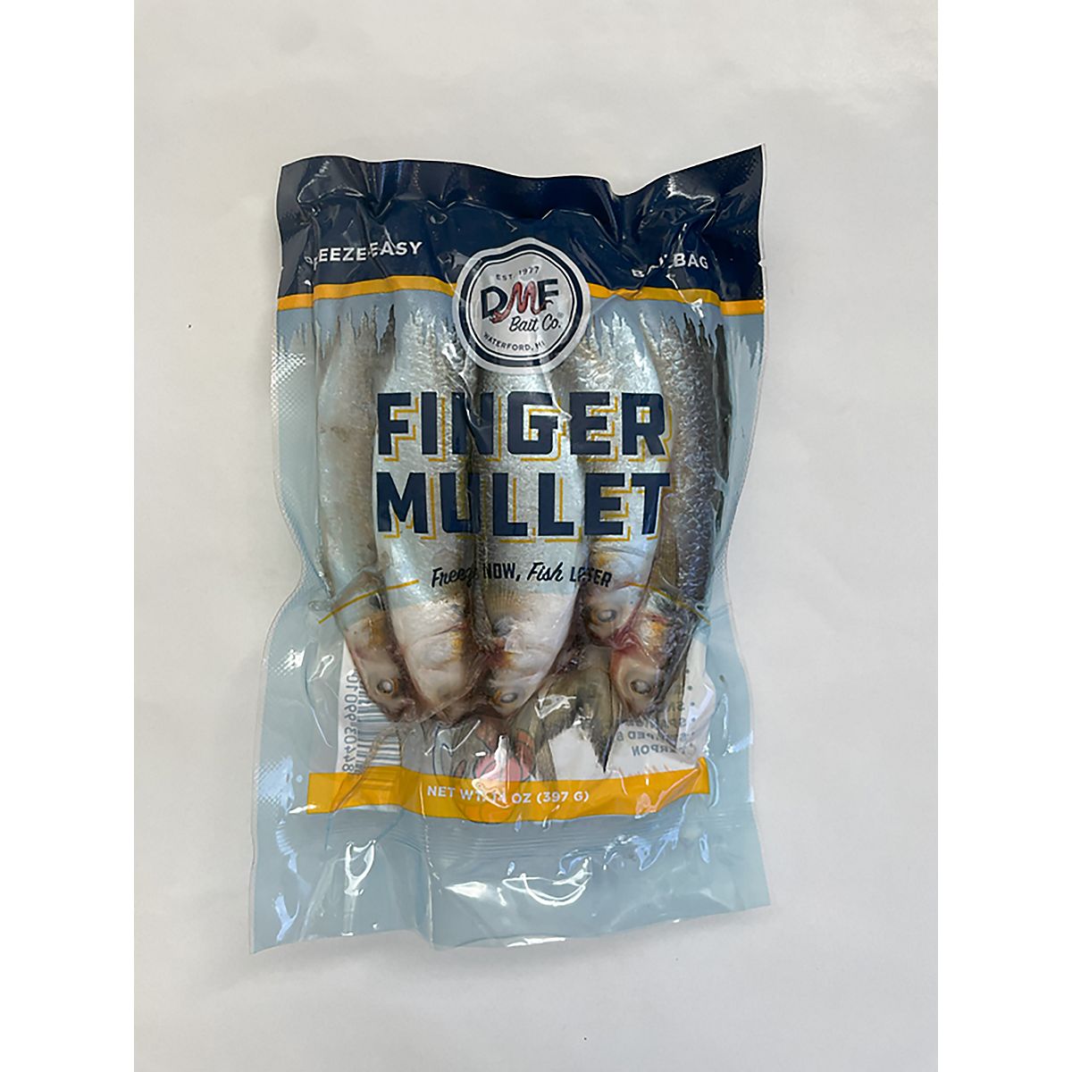 DMF Bait Finger Mullet 14 oz Frozen Bait | Academy