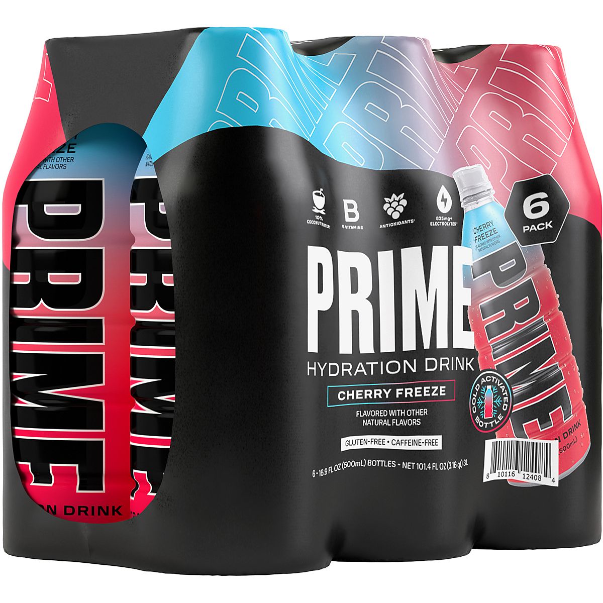 Prime Hydration Cherry Freeze Energy Drink 6-Pack | Academy