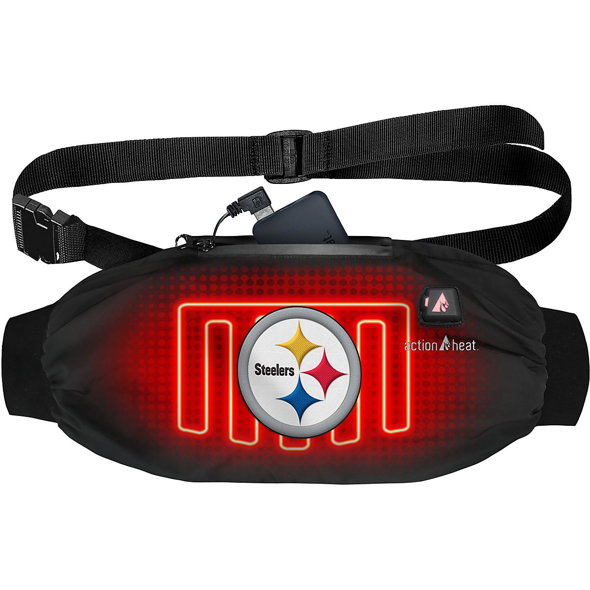 ActionHeat Steelers 5V Battery Heated Hand Muff | Academy