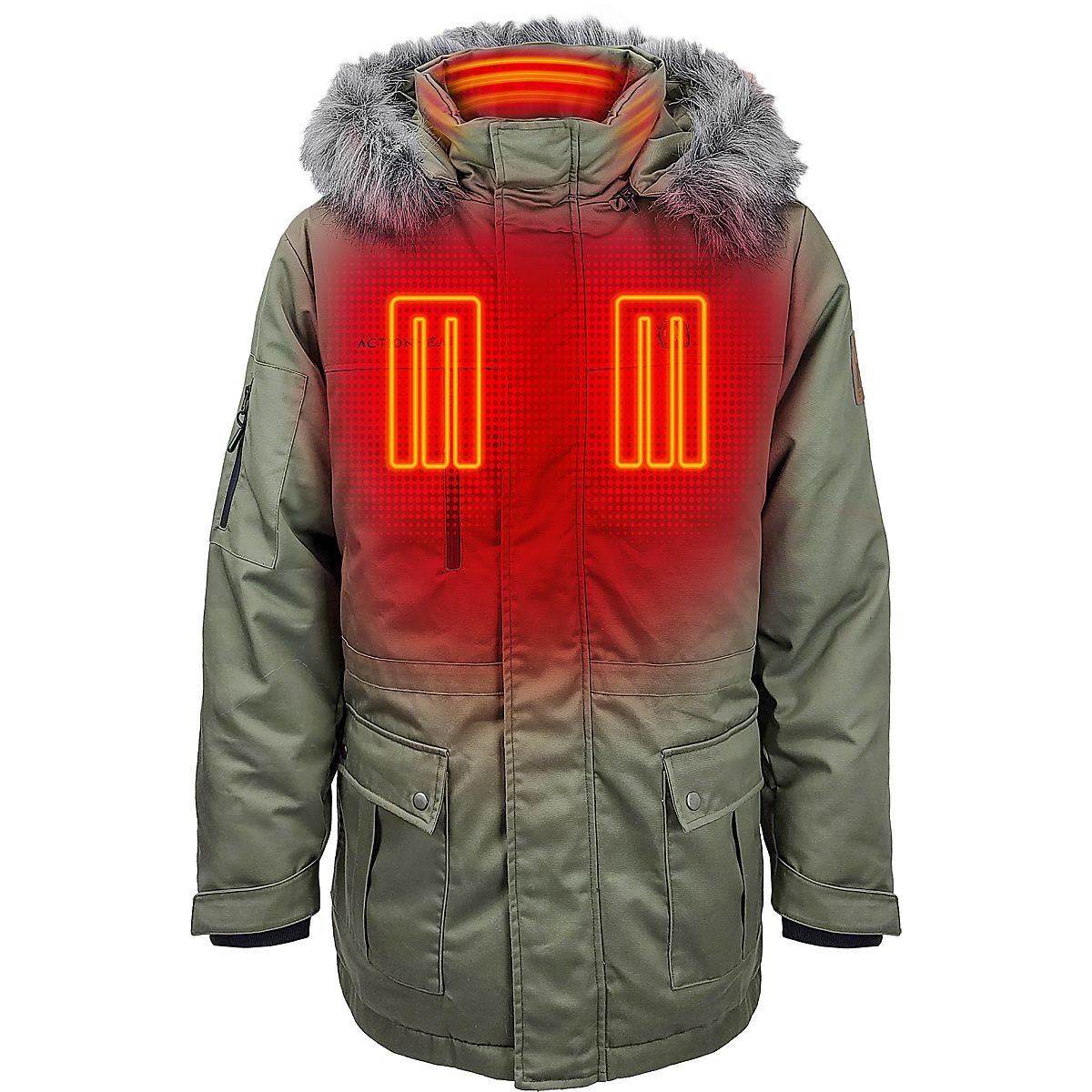 ActionHeat Men's 5V Battery Heated Parka Jacket | Academy