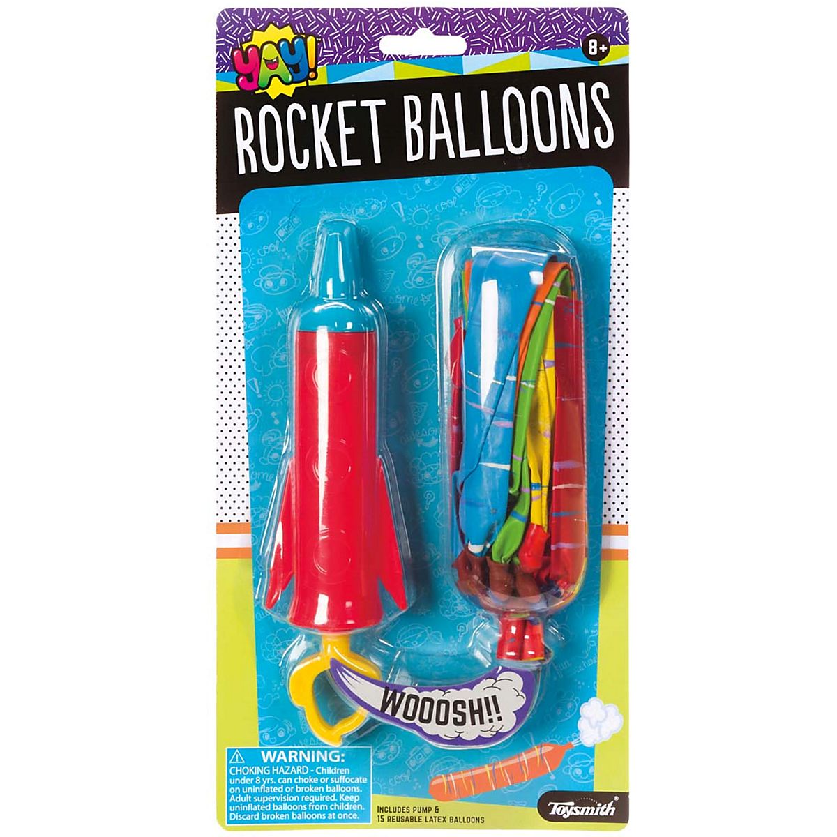 Toysmith Yay! Rocket Balloons | Academy