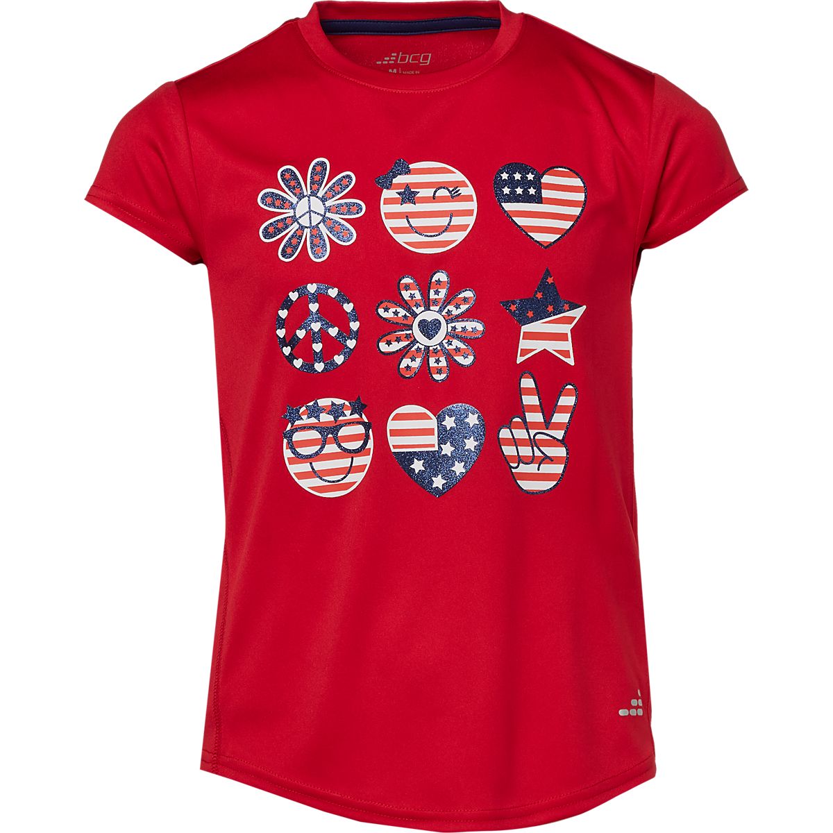 BCG Girls' Training Turbo Americana Graphic T-shirt | Academy