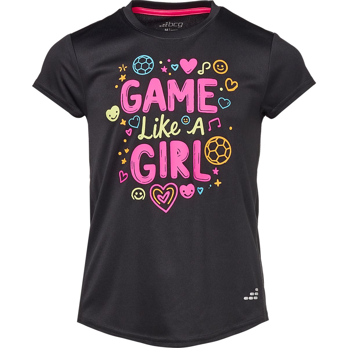BCG Girls' Training Turbo Game Girl Graphic Short Sleeve T-shirt | Academy