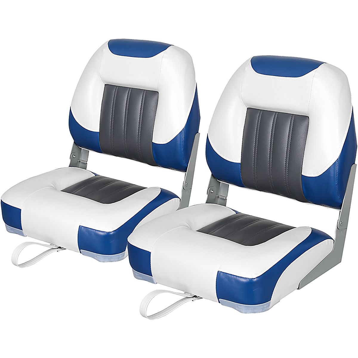Leader Accessories Low-Back Folding Fishing Boat Seats Set of 2 | Academy
