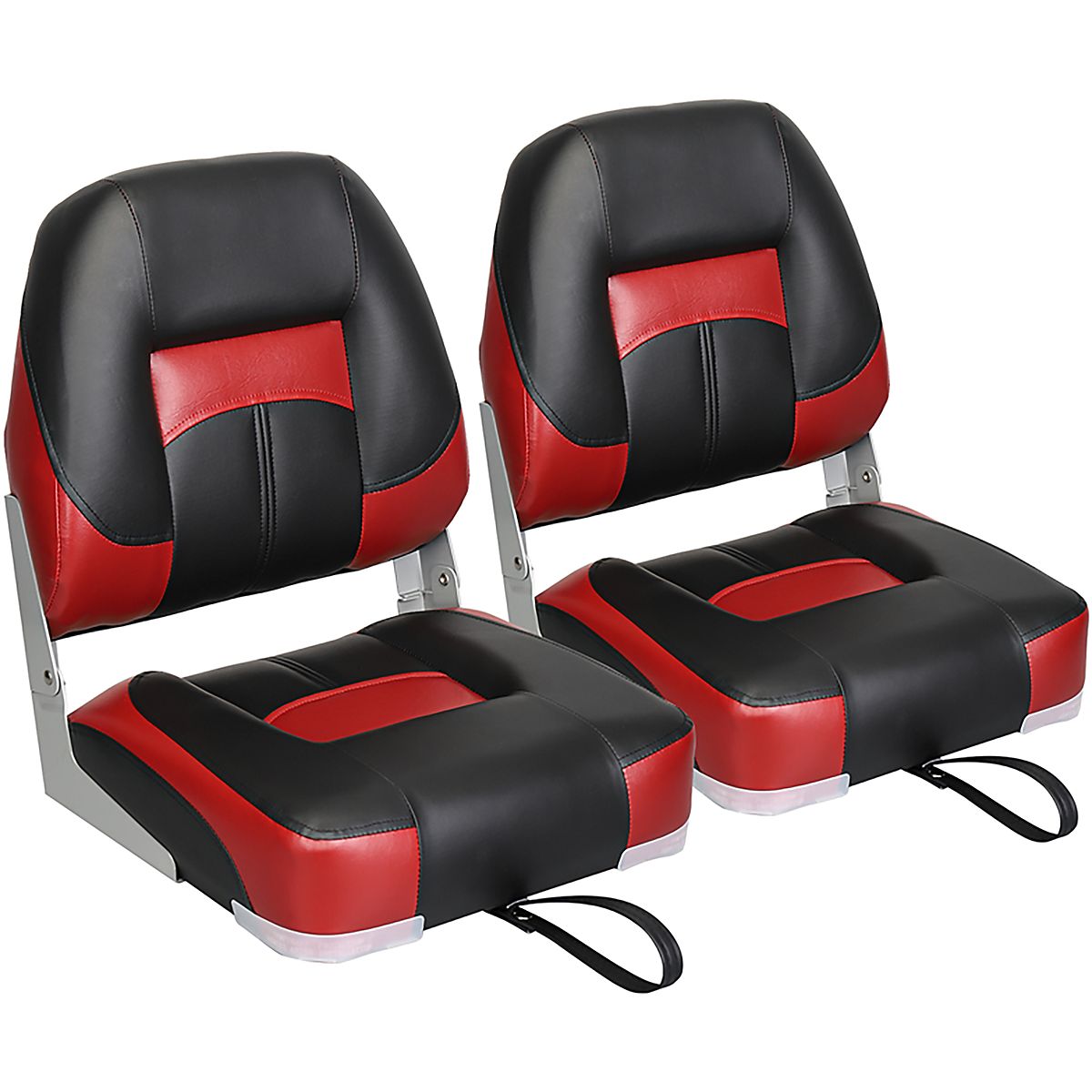 Leader Accessories Low-Back Folding Fishing Boat Seats Set of 2 | Academy