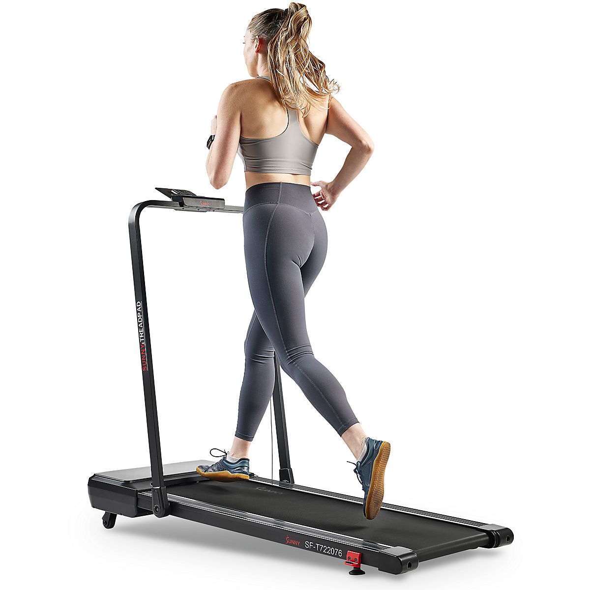 Sunny Health & Fitness Pacer Smart Compact Auto Incline Tread Pad | Academy
