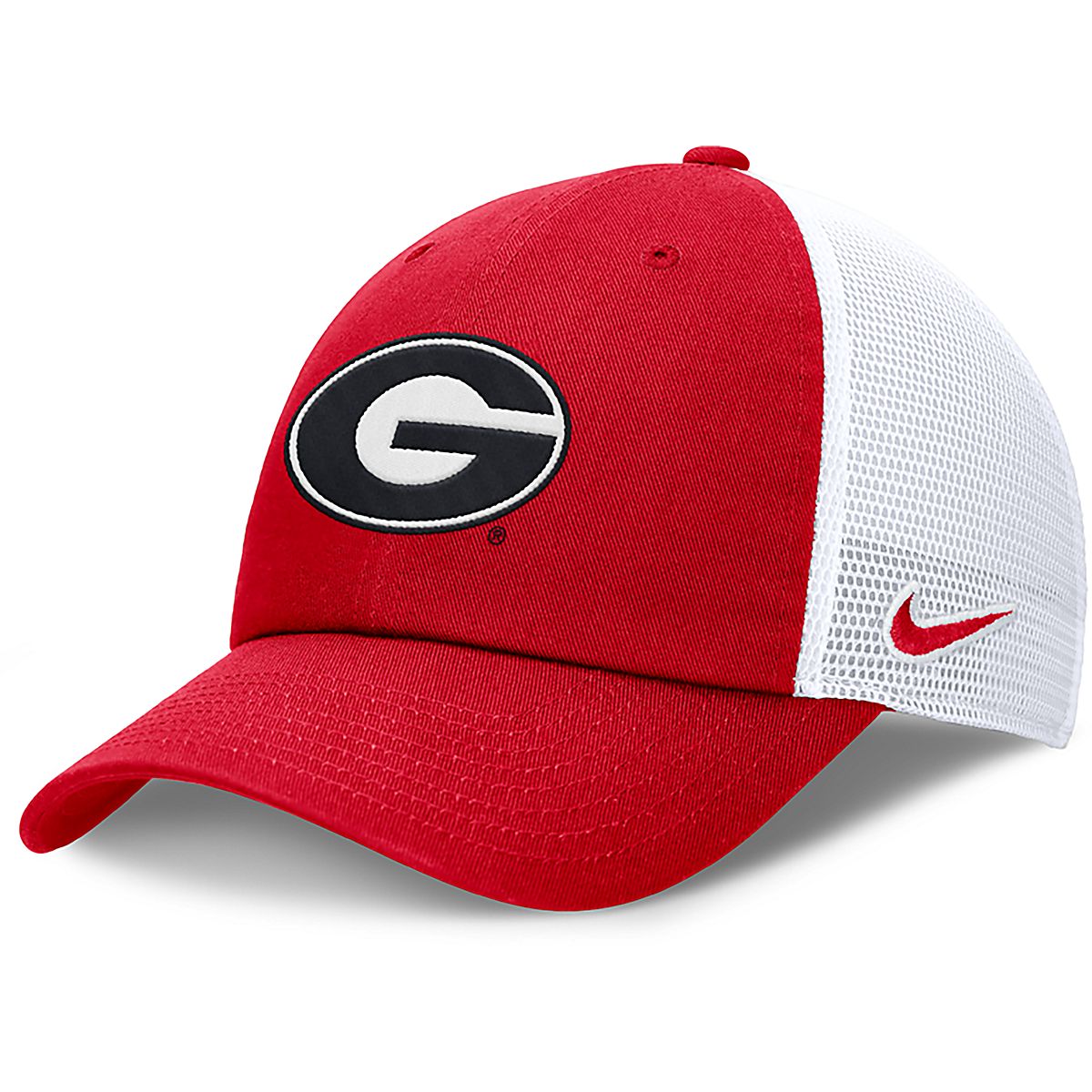 Nike Georgia Team Logo Club Cap Unstructured Adjustable Meshback Cap ...