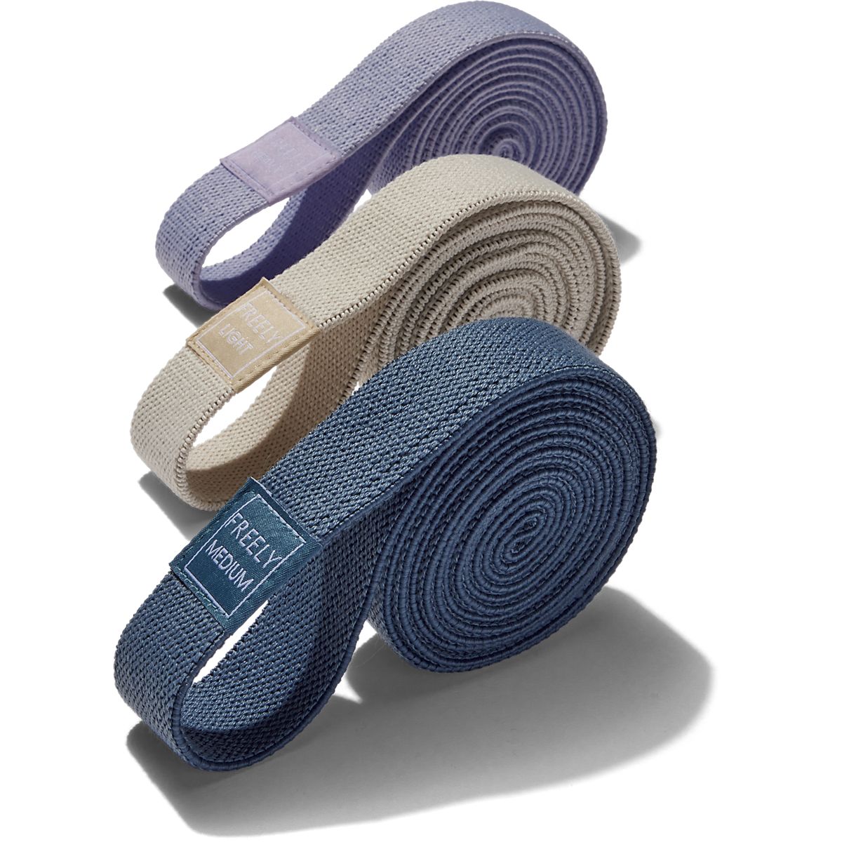Freely Pilates Fabric Pull Up Bands Set | Academy