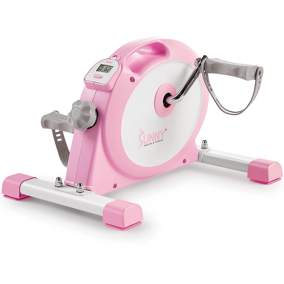 Sunny Health & Fitness 2-in-1 Under Desk Smart Mini Exercise Bike | Academy