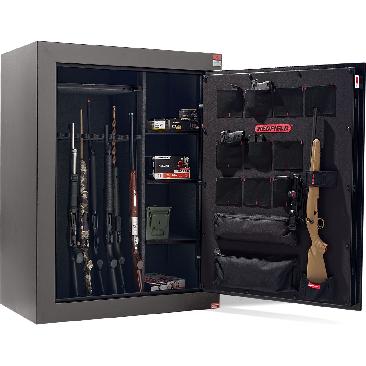 Redfield 64 Long Gun and 11 Handgun Full Center Divider Gun Safe | Academy
