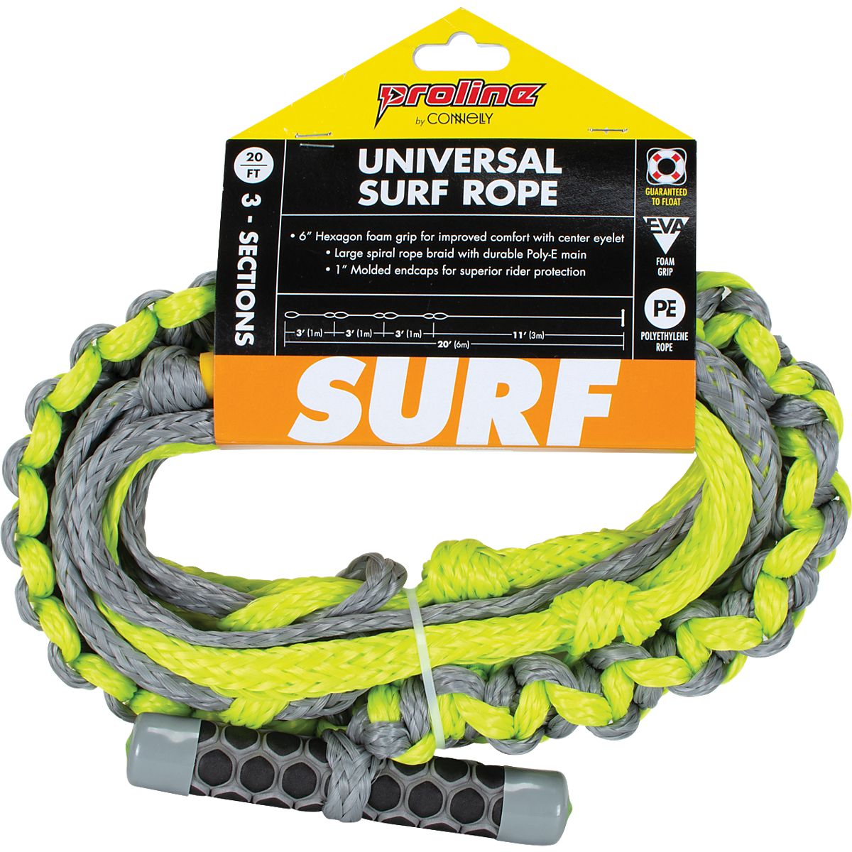 Connelly PROLINE 20 ft Universal Surf Rope | Academy