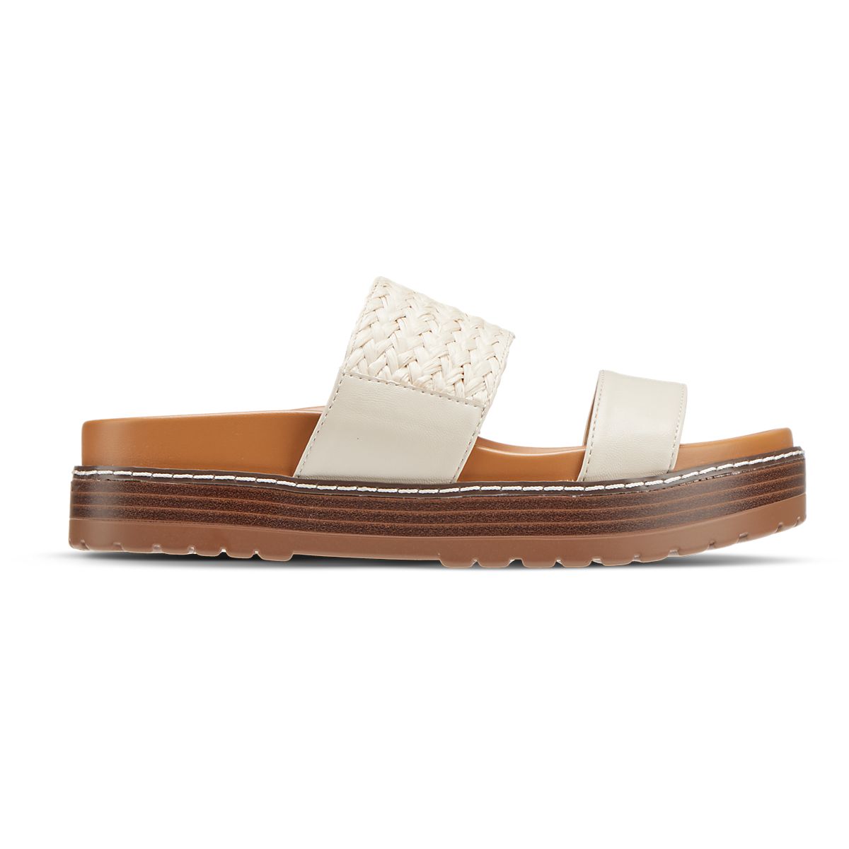 Freely Women's Double Strap Woven Upper Slides | Academy