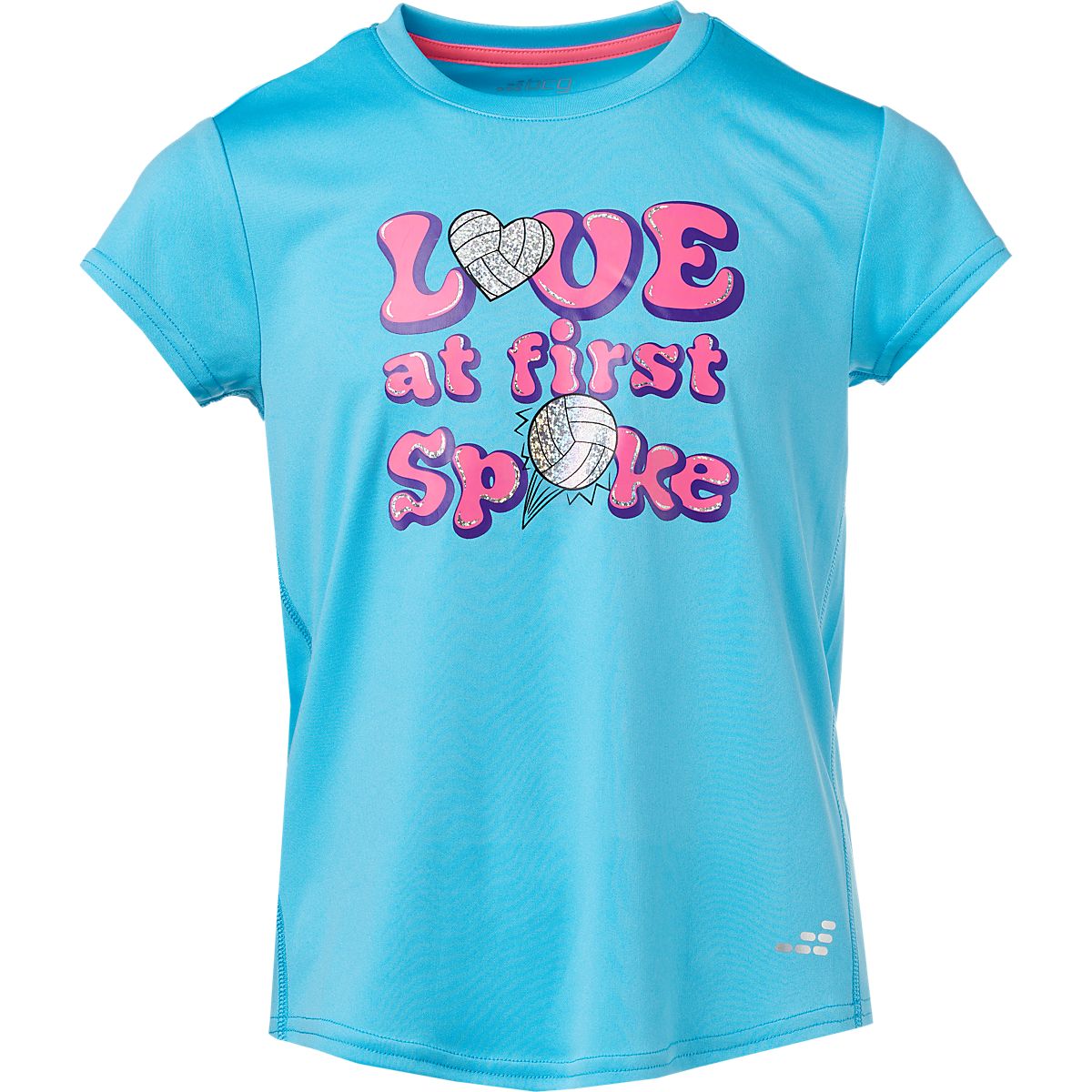 BCG Girls' Training Turbo VB Love T-shirt | Academy