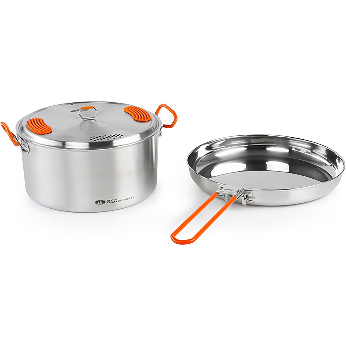 GSI Outdoors Glacier 3L Stainless Cookset | Academy