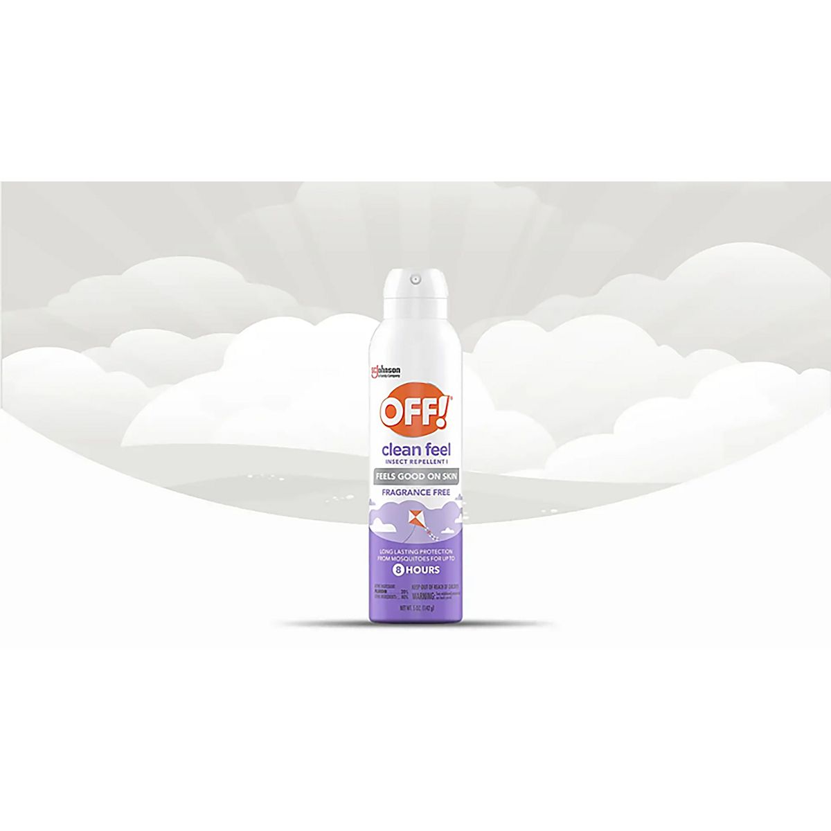 OFF! Clean Feel 5 oz Insect Repellent Aerosol Spray | Academy