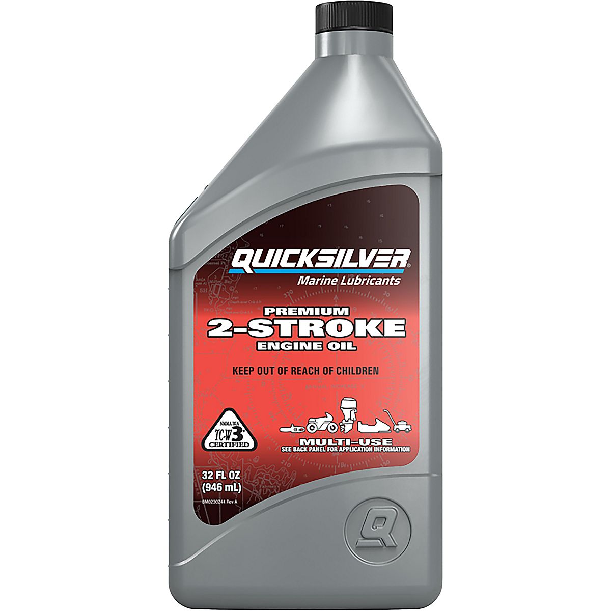 Quicksilver Premium 2-Cycle TC-W3 Oil 1 qt | Academy