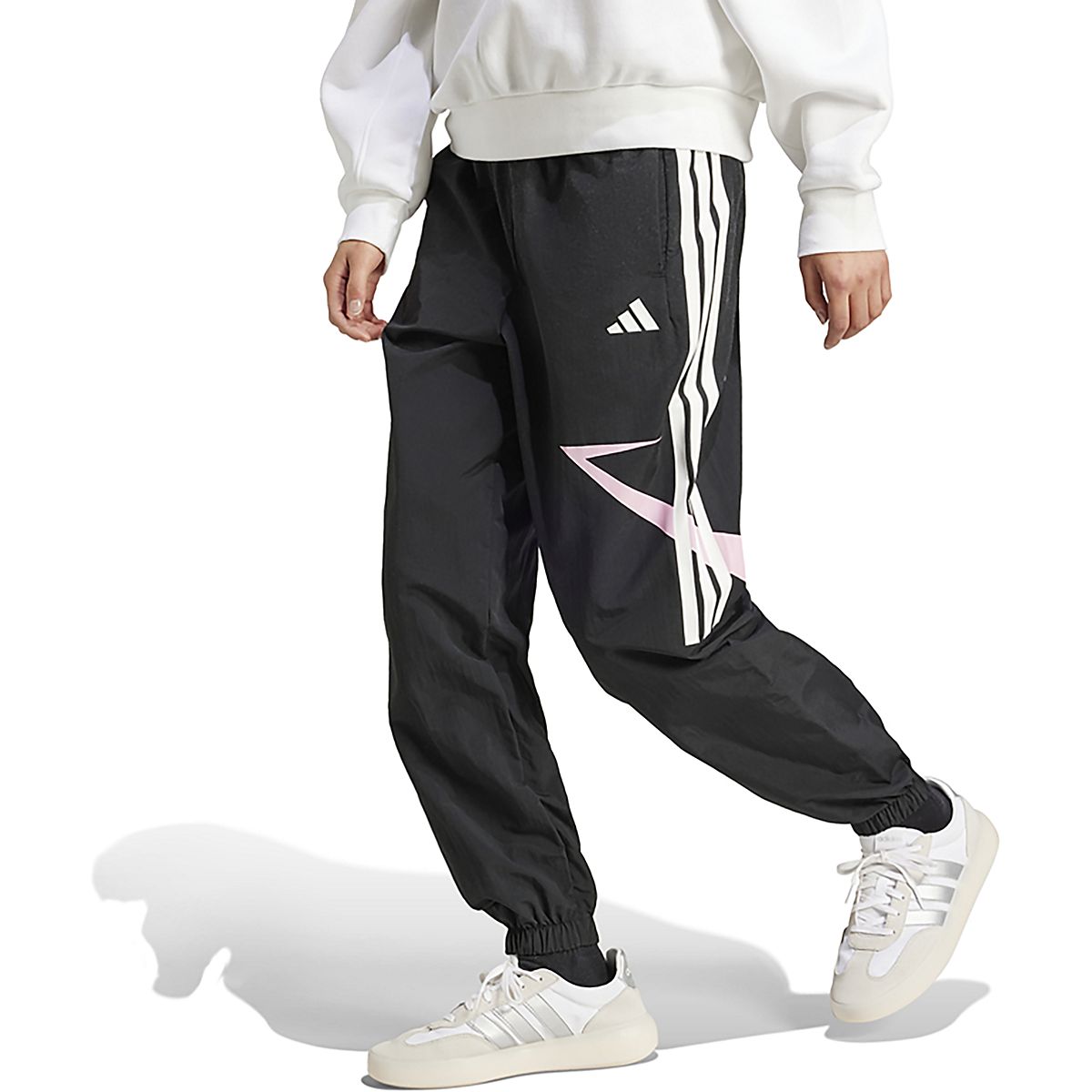 adidas Women's Tiro Cut 3-Stripes Colorblock Cuffed Pants | Academy