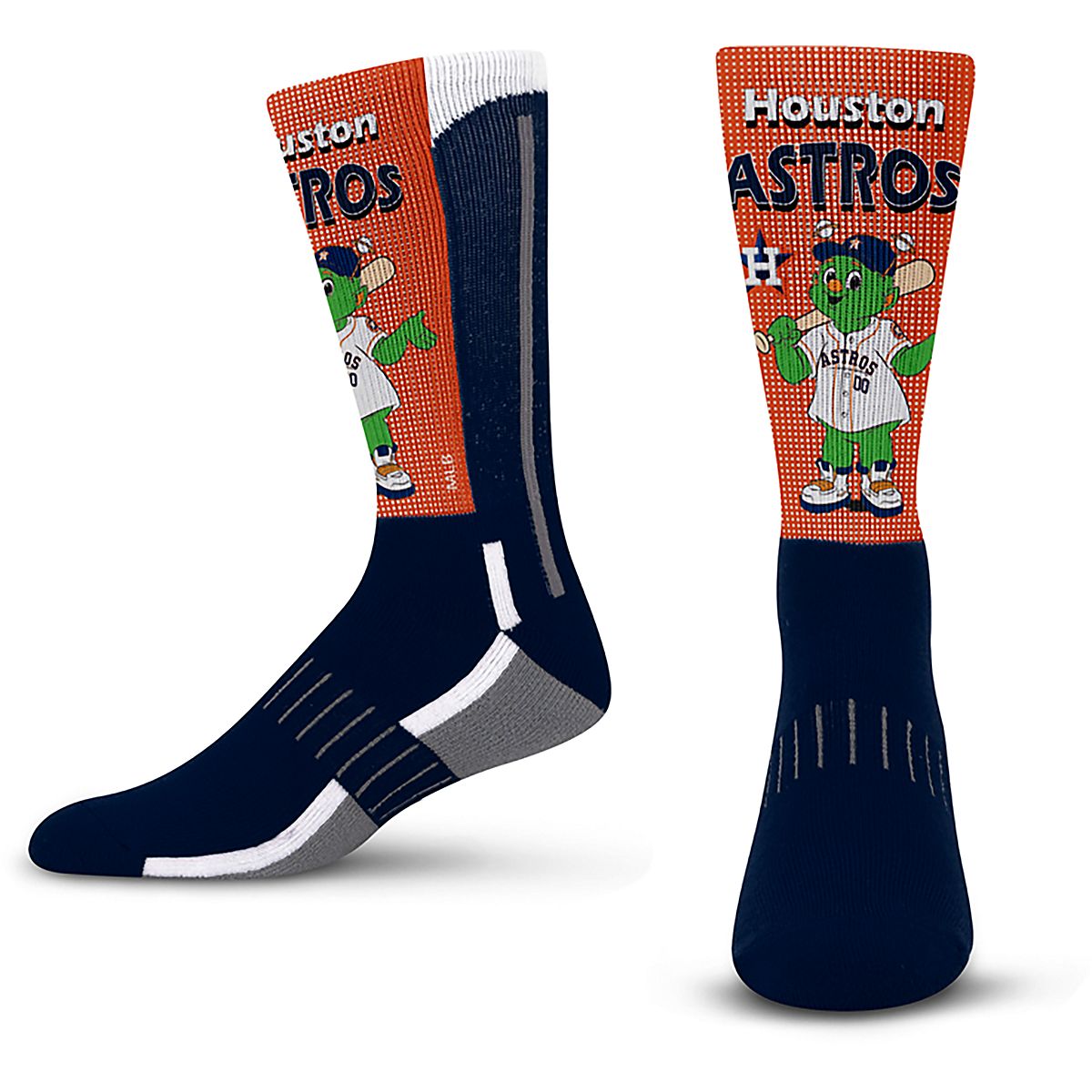 For Bare Feet Houston Astros Mascot Fever Socks | Academy