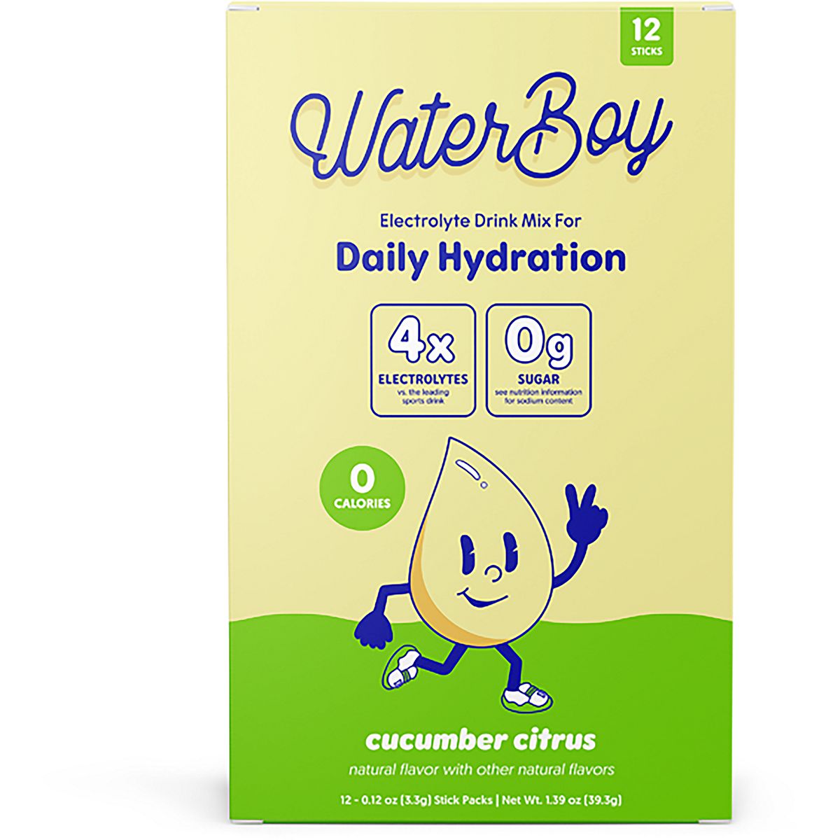 Waterboy Daily Hydration Packets 12-Pack | Academy