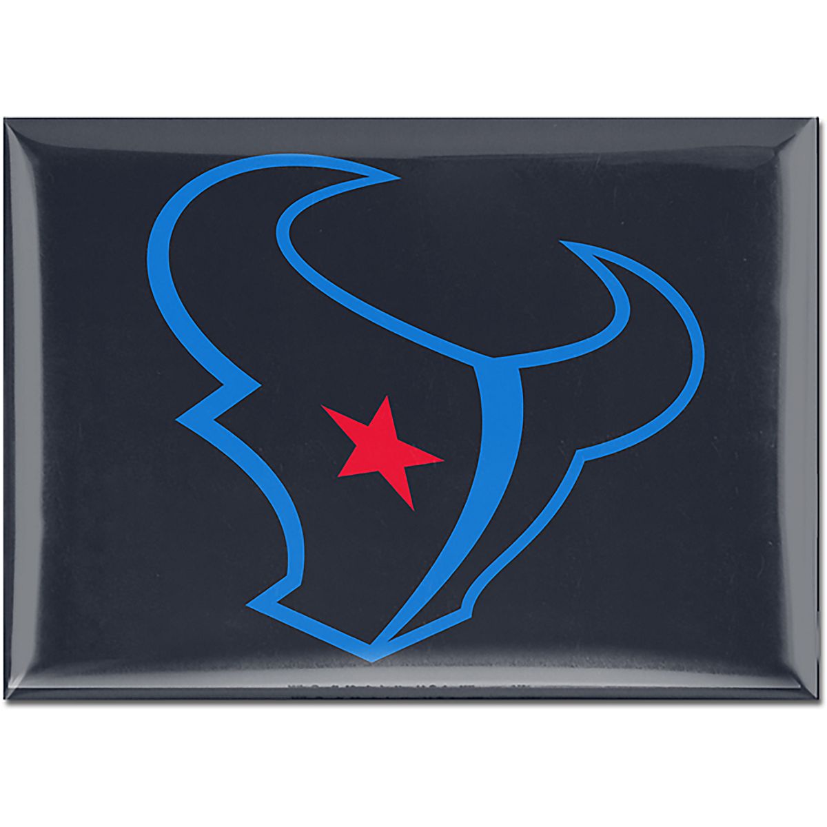WinCraft Houston Texans Bullhead Color Rush Logo Metal Magnet | Academy