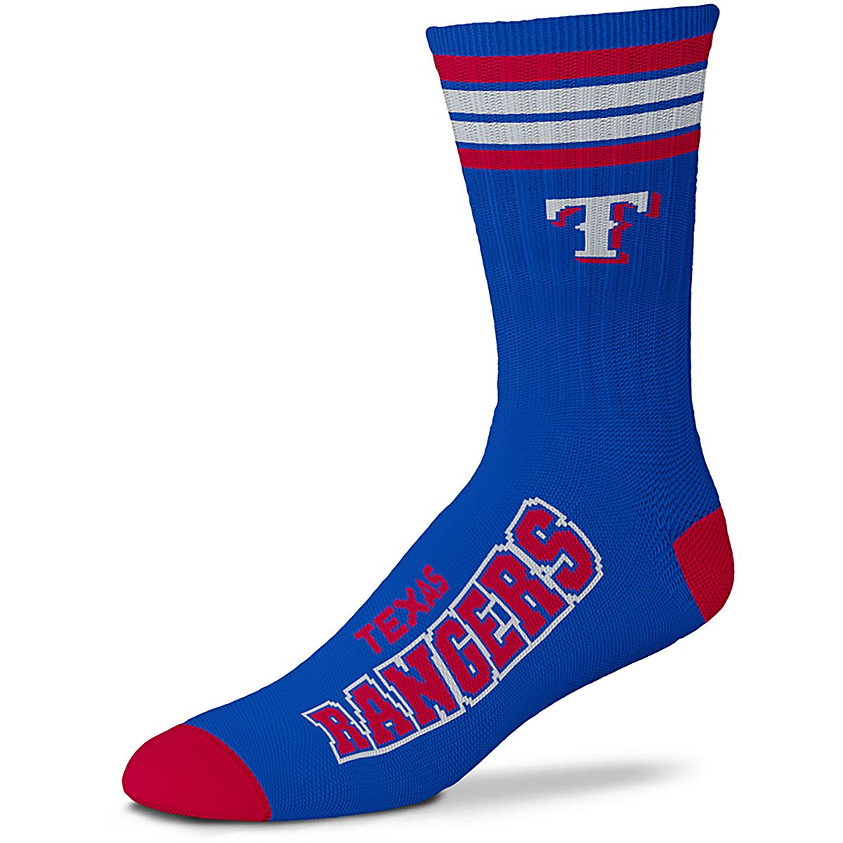 For Bare Feet Texas Rangers Mascot Fever Socks | Academy