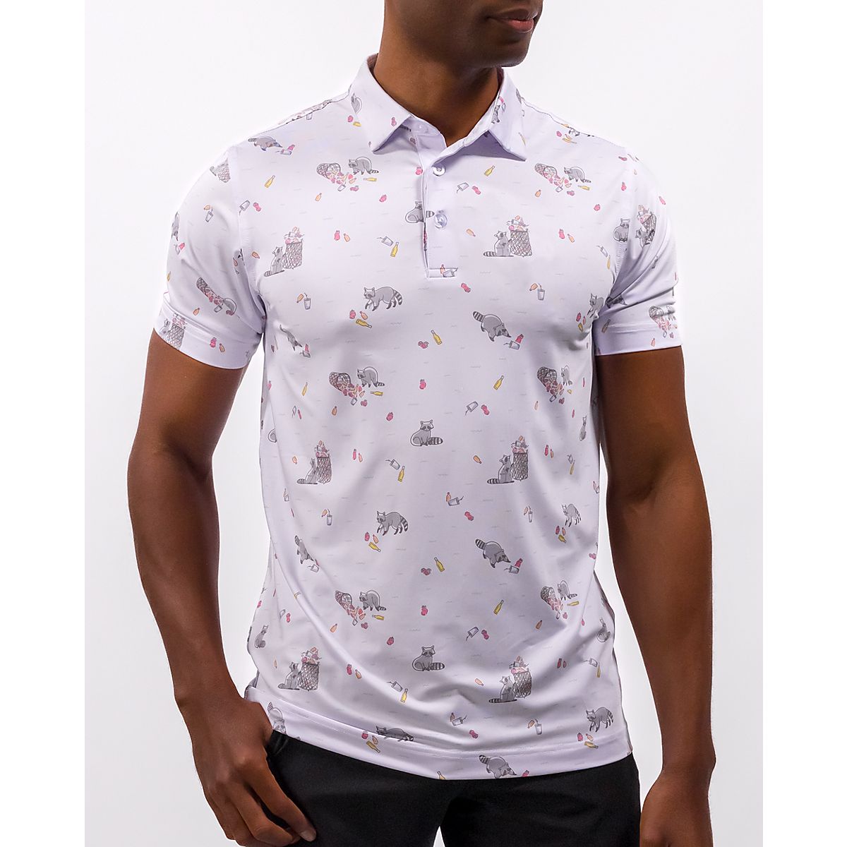Waggle Men's Bev Cart Bandit Polo | Free Shipping at Academy