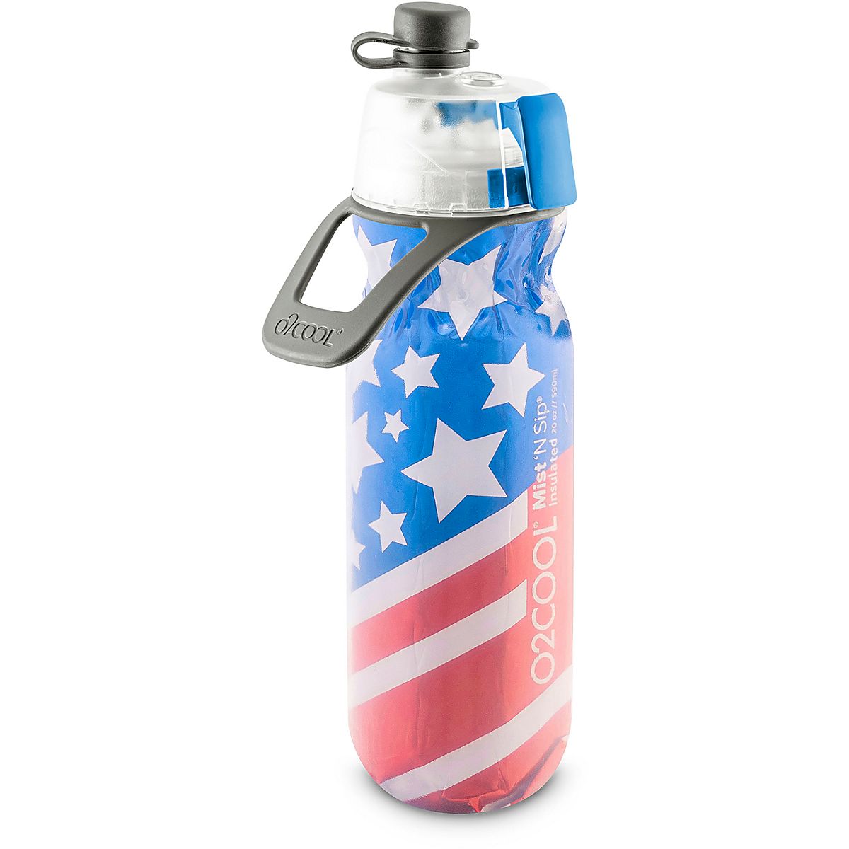 O2 COOL Mist N Sip Patriotic 20 oz Water Bottle | Academy