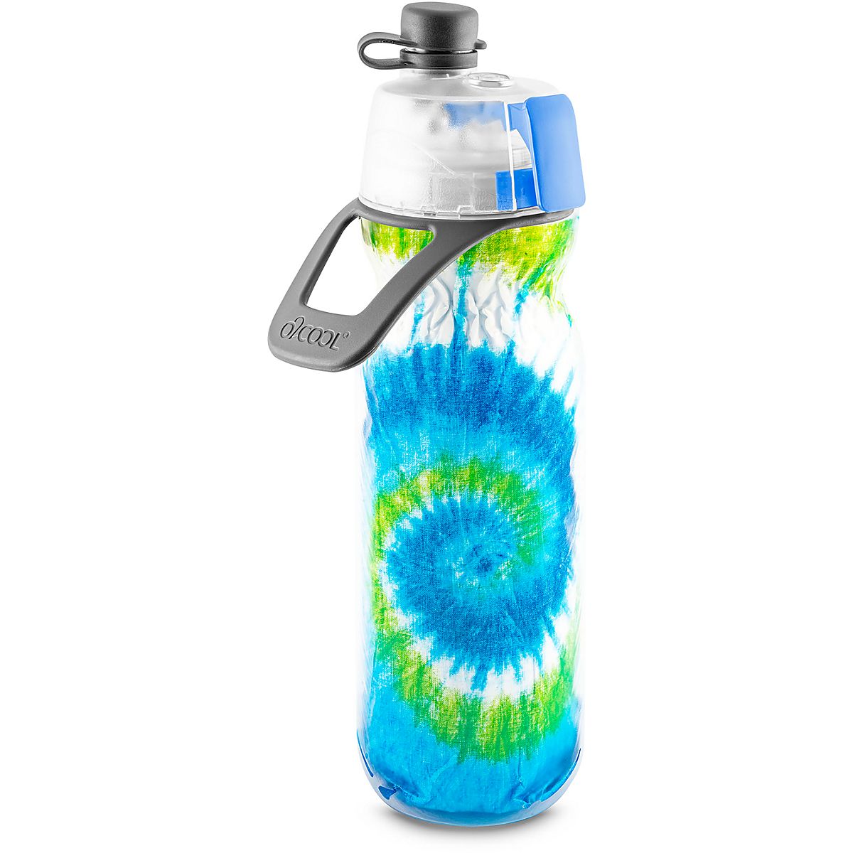 O2 COOL Mist N Sip Blue Tie Dye 20 oz Water Bottle | Academy