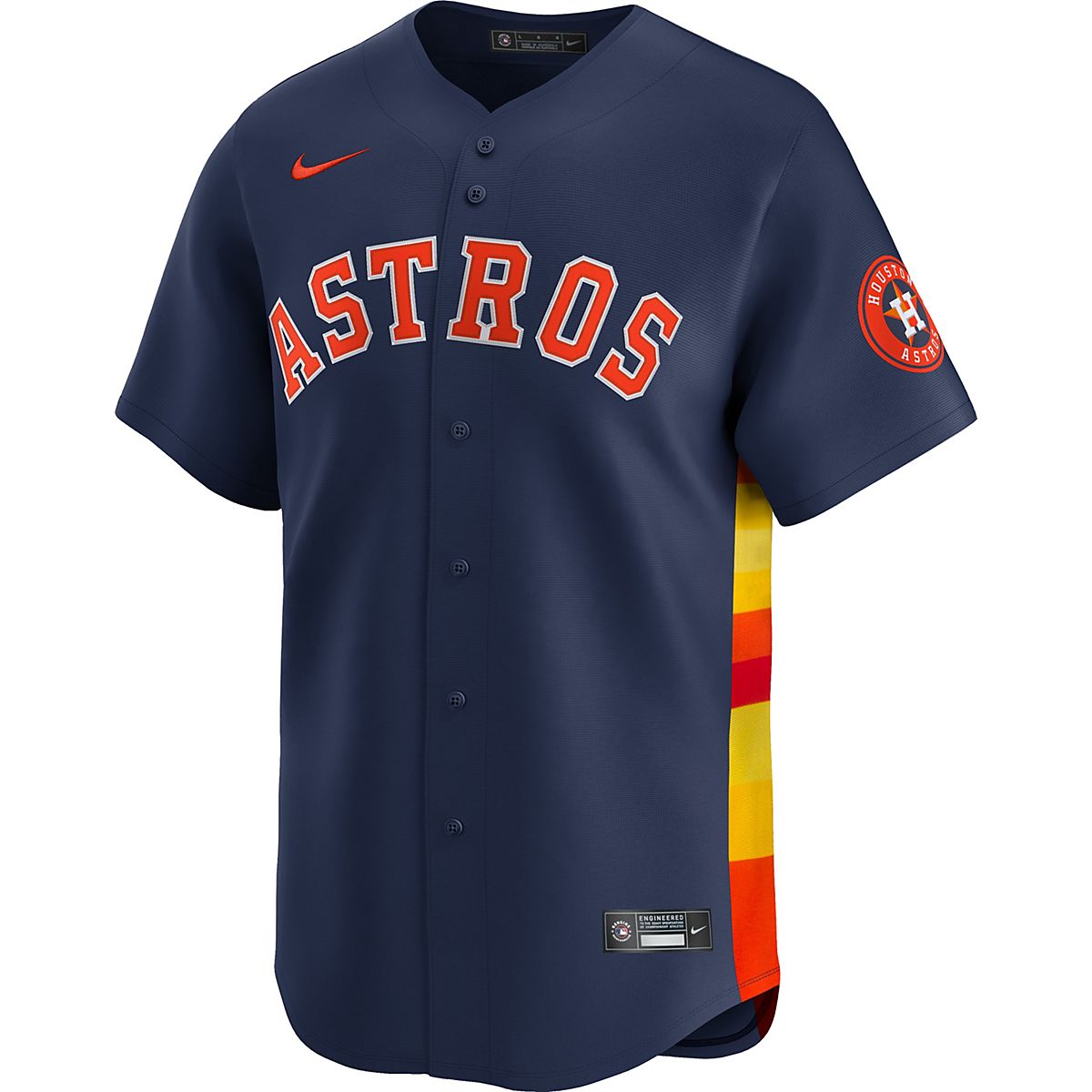 Nike Men's Houston Astros Jeremy Pena Limited Name and Number Alternate ...