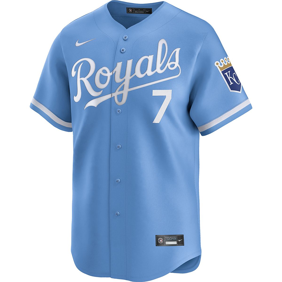 Nike Men's Kansas City Royals Bobby Witt Jr. Limited Name and Number ...