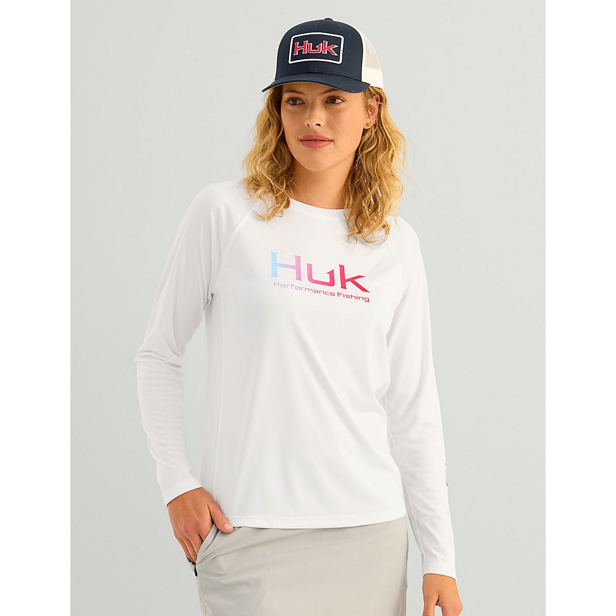 HUK Women's PURSUIT LS CREW | Free Shipping at Academy