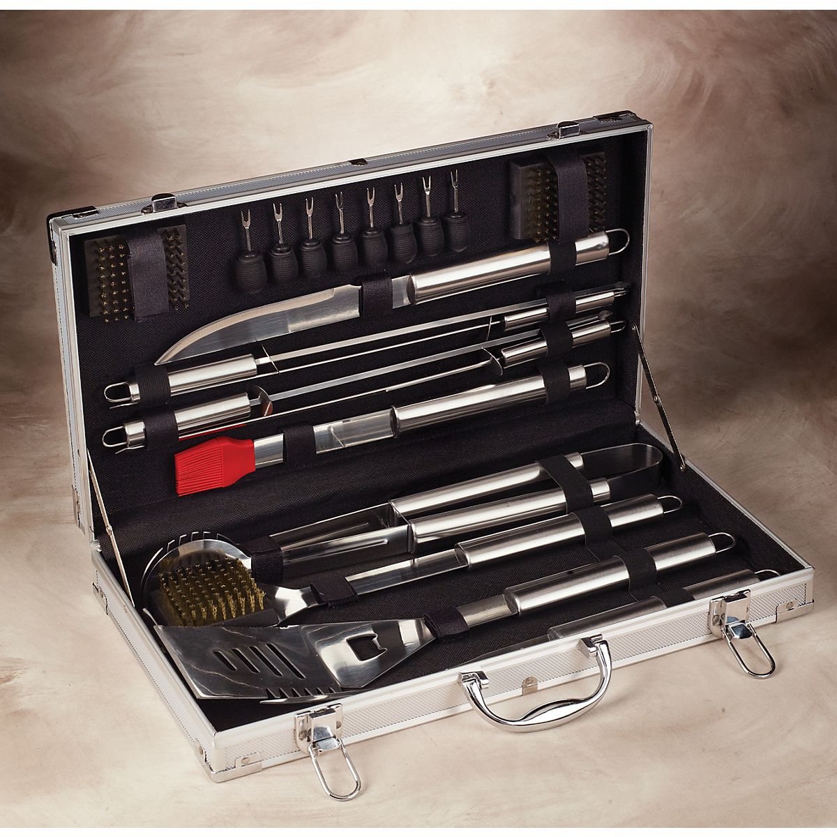 Outdoor Gourmet Grill Master Deluxe BBQ Tool Set | Academy
