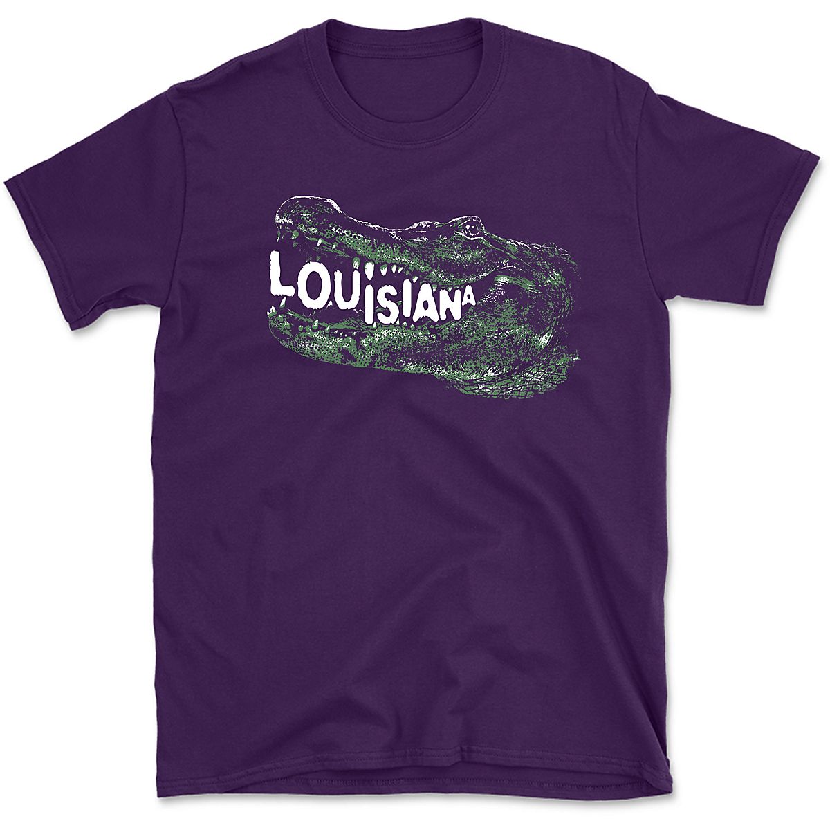 State Life Men's Louisiana Crunch Attack Short Sleeve Graphic T-shirt ...