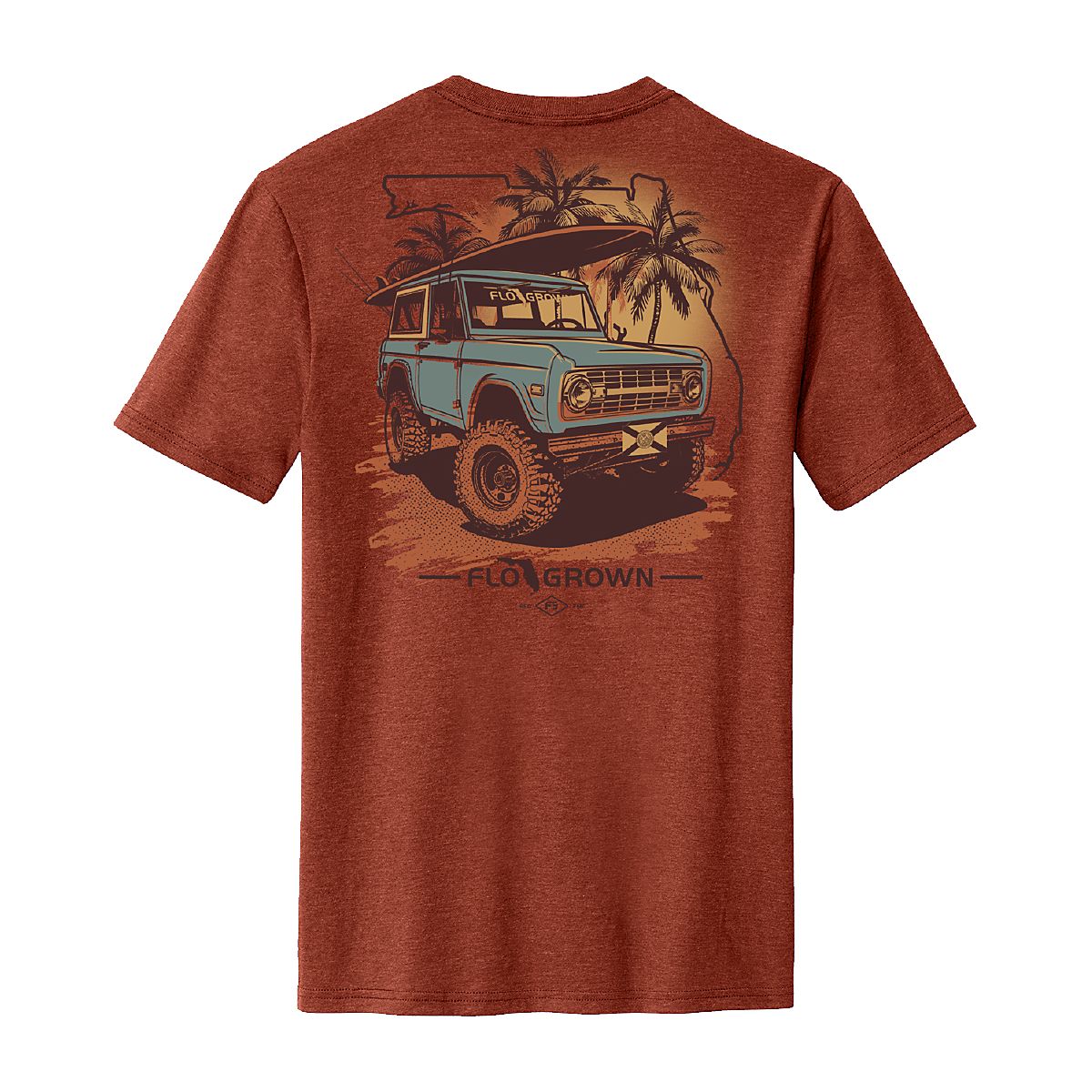 FLOGROWN Men's Beach Bronco T-shirt | Free Shipping at Academy
