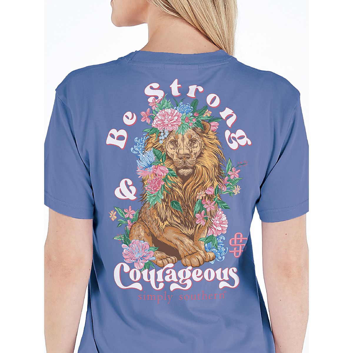 Simply Southern Girls' Brave Lion Graphic T-shirt | Academy