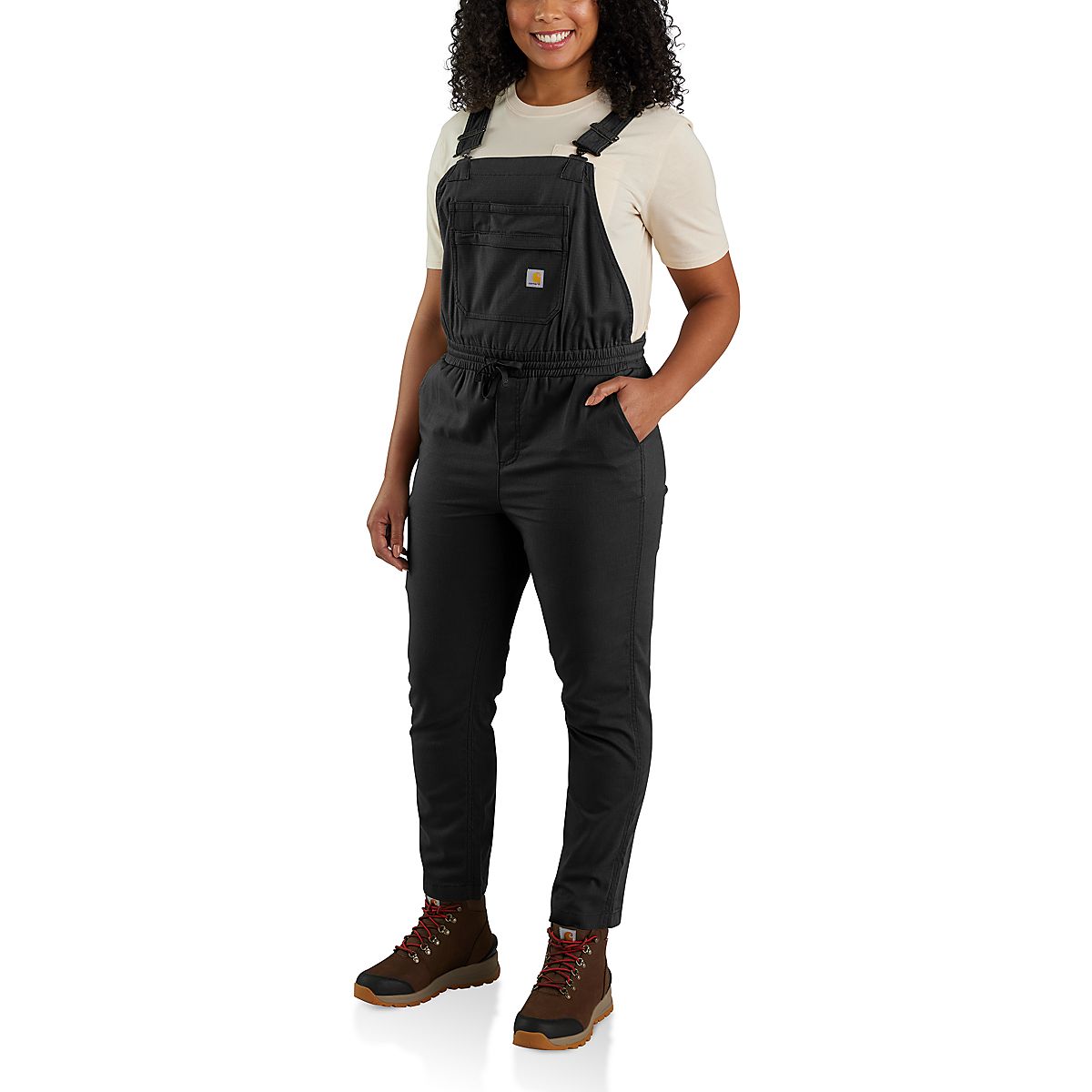 Carhartt Women's Force Ripstop Bib Overall | Academy