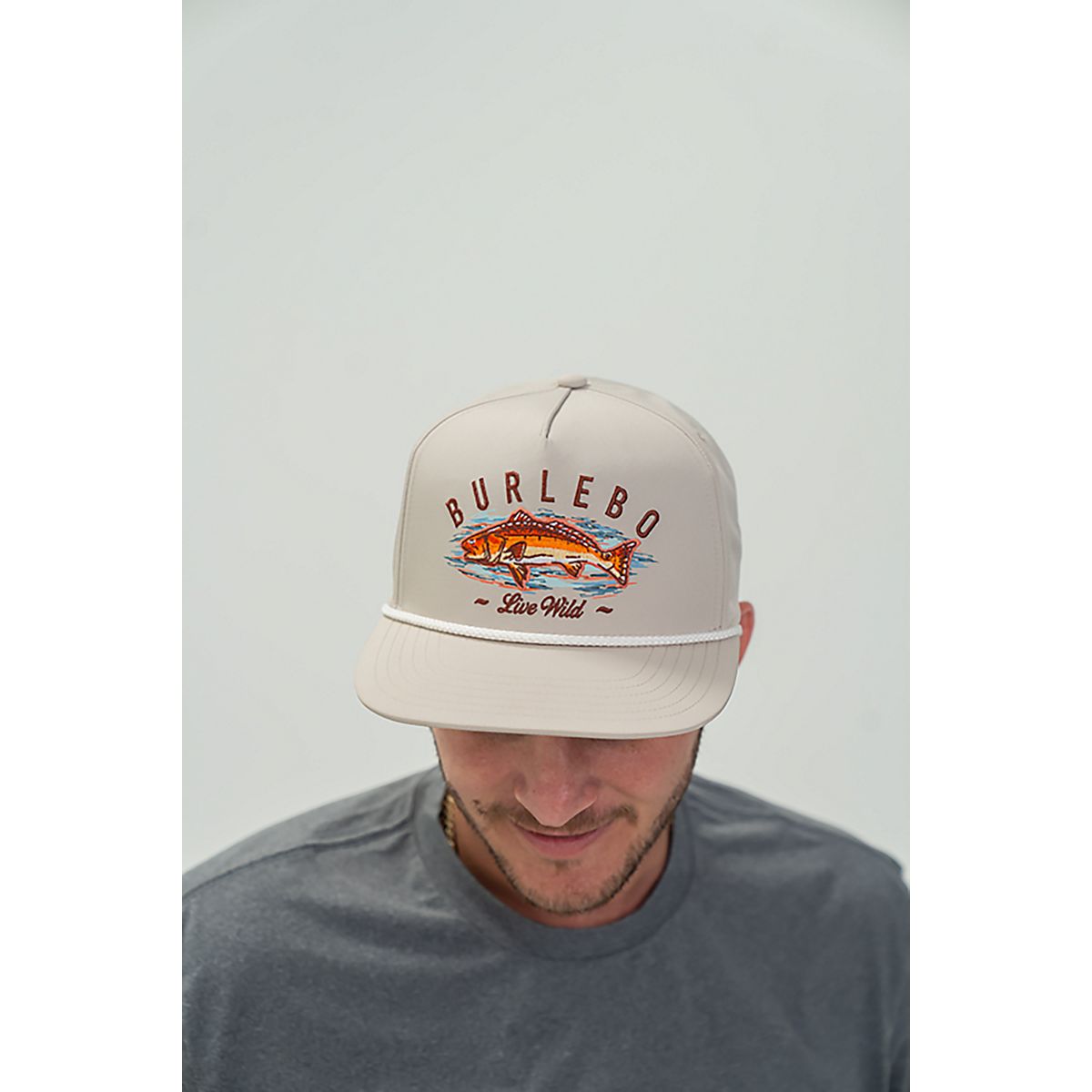 BURLEBO Men's Coastal Redfish Cap | Academy
