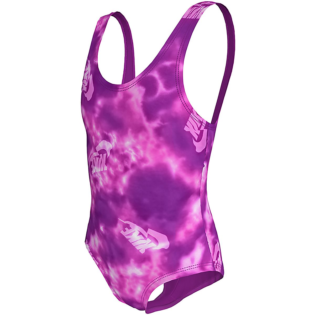 Nike Girls' Water Tie Dye U-Back 1-Piece Swimsuit | Academy