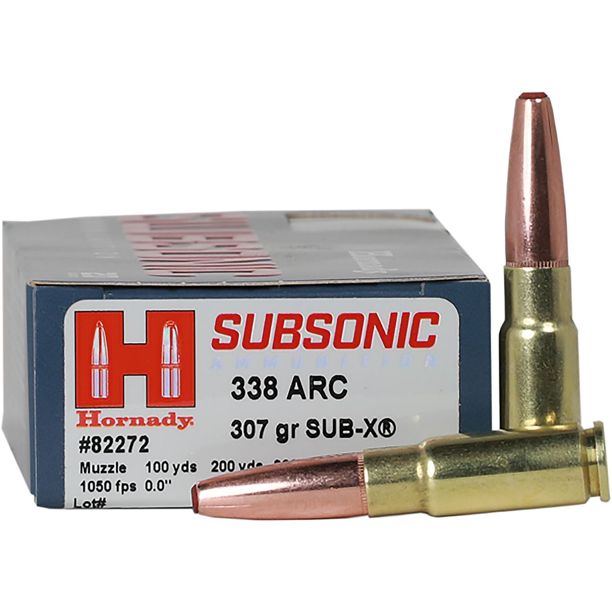 Hornady Subsonic 338 ARC 307-Grain Centerfire Ammunition - 20 Rounds ...