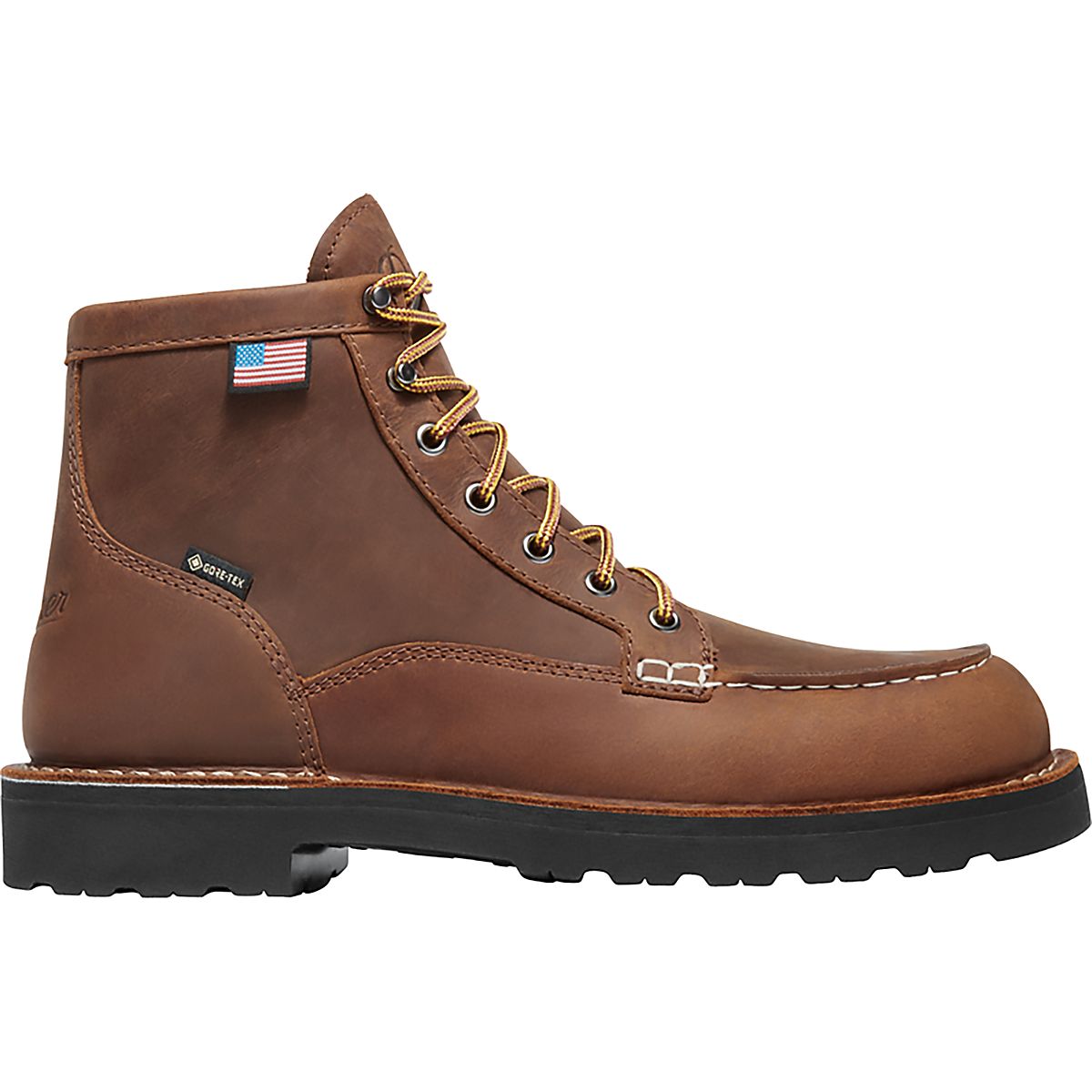 Danner Men's Bull Run Moc Toe GTX 6 in Work Boots | Academy