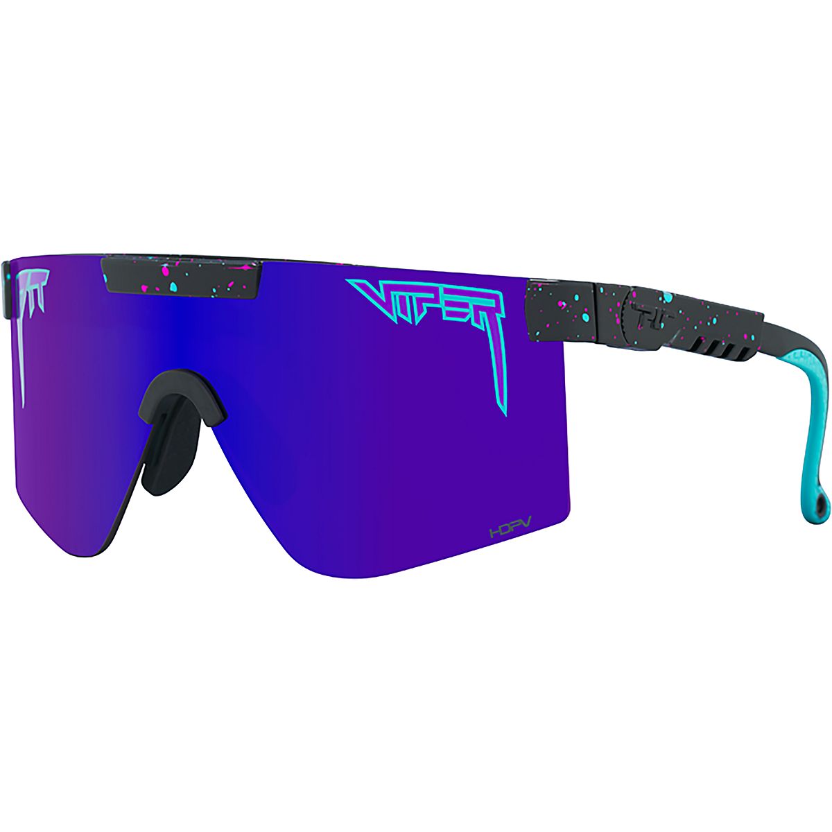 Pit Viper Midnight Original Narrow Frame Polarized Mirrored Sunglasses ...