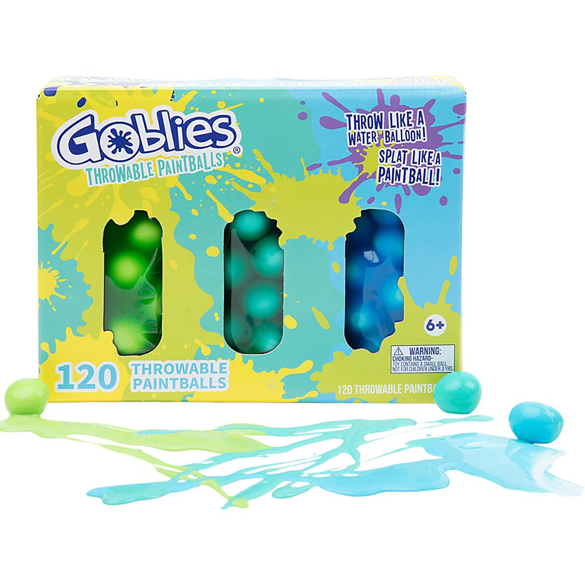 Goblies Throwable Paintballs 120-Pack | Academy
