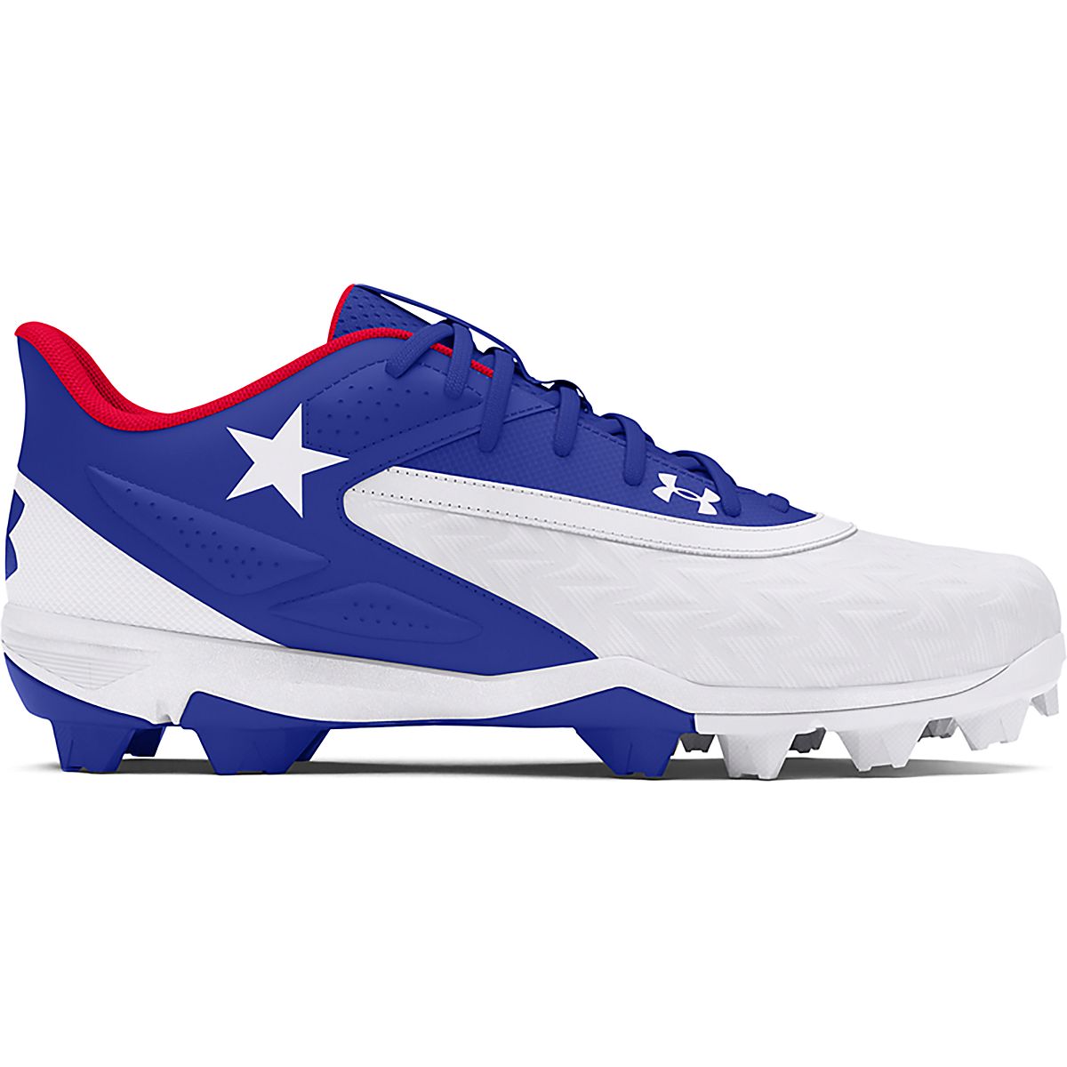Under Armour Men's Leadoff Low RM Texas Baseball Cleats | Academy