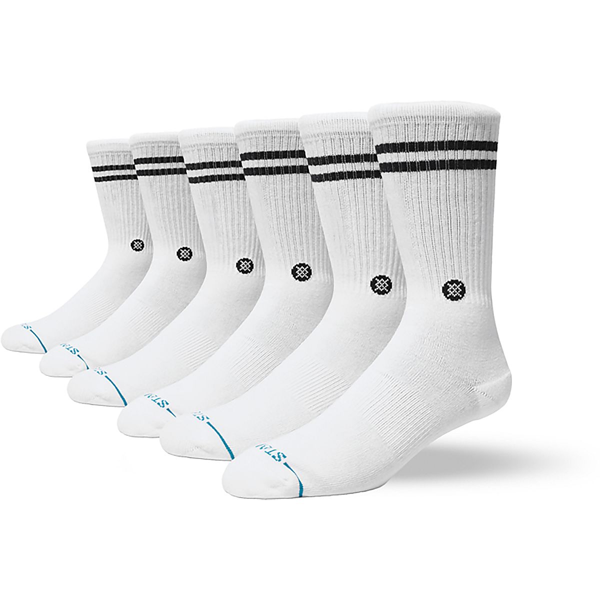 Stance Core Men's Crew Socks 6-Pack | Free Shipping at Academy